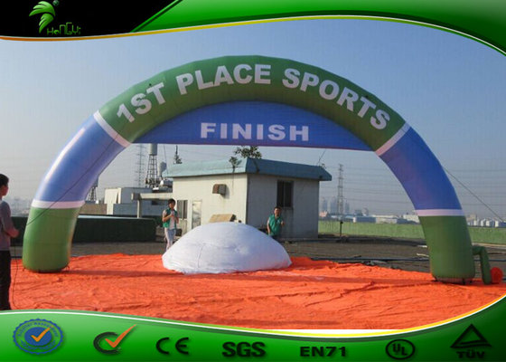 Commercial Inflatable Arches For Sport Standing White / Red / Blue / Green