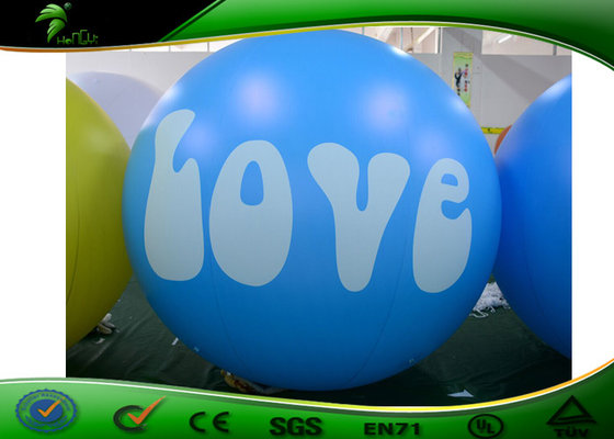 Custom Inflatable Floating Balloon Round Giant Inflatable Balloon For Advertising