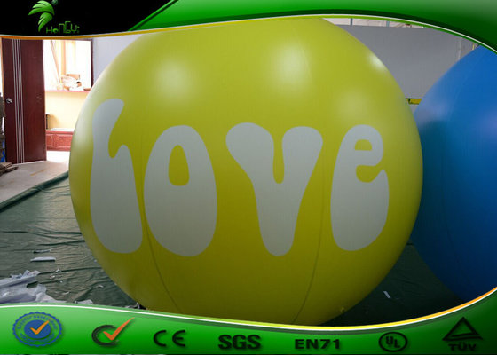 Custom Inflatable Floating Balloon Round Giant Inflatable Balloon For Advertising