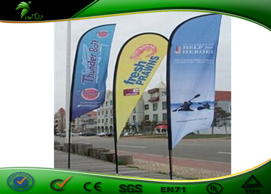 Beach Outdoor Decorative Flags And Banners Advertising Beach Flag Stand