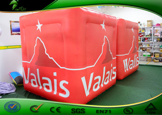 Promotional Inflatable Advertising Products Square Balloon For Entertainment Center