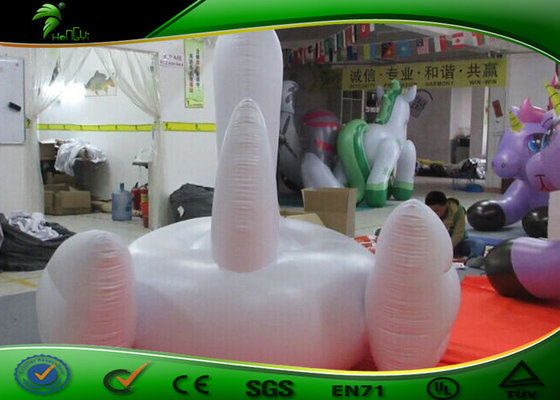 PVC Lovely Inflatable Water Toys Floating White Swan For Holiday Celebrations