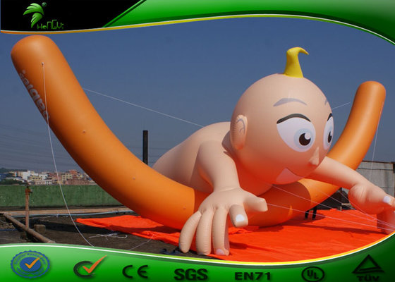 Giant Advertising Inflatable Water Toy Balloon Baby For Water Game 5m - 10m