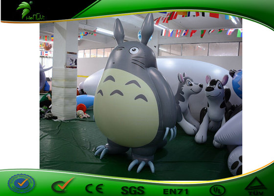 Customized Cute Inflatable Cartoon Totoro / Inflatable Japan Animal Cat Toy Model