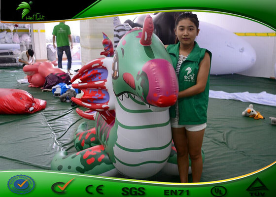 Arrival Inflatable Water Floating Dragon With PVC / 1.5 Meters Tall Inflatable Sea Dragon For Advertising