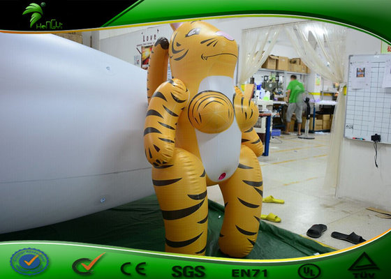 Customized PVC Inflatable Tiger Model Sex Inflatable Tiger Girl For Sale