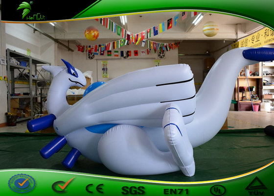 Advertising Character Model Type Giant Inflatable White Dragon Model For Sale