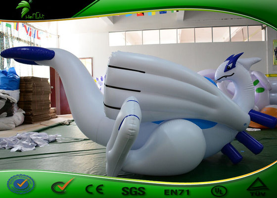 Advertising Character Model Type Giant Inflatable White Dragon Model For Sale
