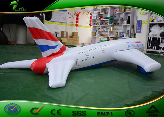 Outdoor Custom Advertising Model Inflatable Plane , Large Inflatable Airplane