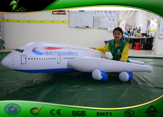 Outdoor Custom Advertising Model Inflatable Plane , Large Inflatable Airplane