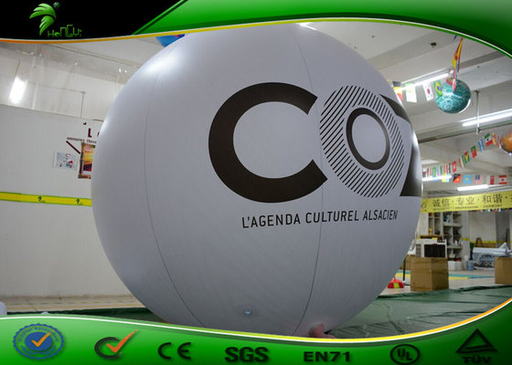 Advertisement Inflatable Helium Balloon Durable Fireproof 0.15mm - 0.18mm PVC