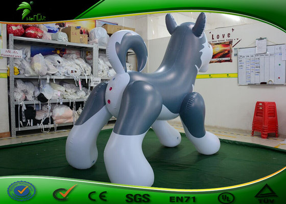 Advertising Inflatable Cartoon Characters PVC Inflatable Dog Cartoon Blow Up Model