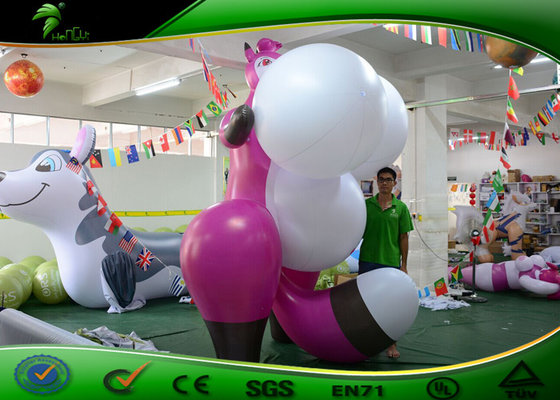 Giant Inflatabe Sexy Fox Animal / Inflatable Sexy Girl Cartoon With Big Breast