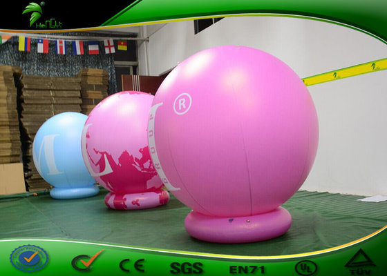 UV Printing Inflatable Helium Advertising Balloons Colorful With Swim Ring