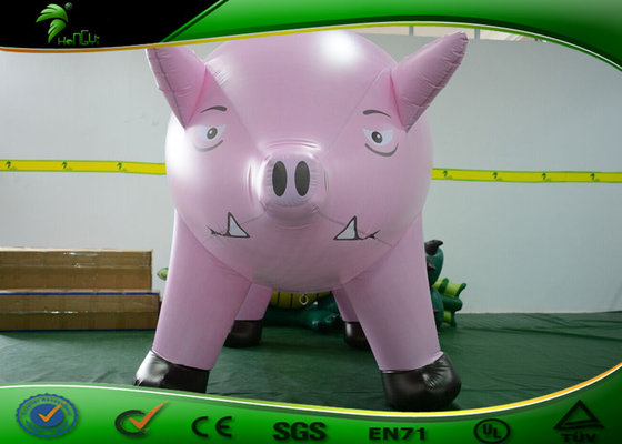 PVC Tarpaulin Inflatable Pig Giant Inflatable Animals For Advertising / Parade