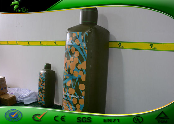 Custom Advertising Giant Inflatable Bottle / Inflatable Model With Full Printing