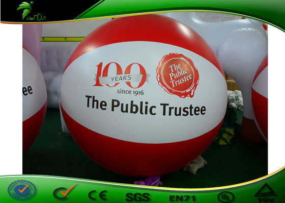UV Printing Blow Up Advertising Balloons Inflatable Fire Resistance For Rental