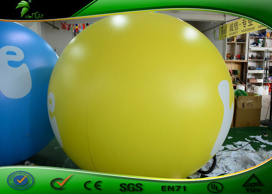 Environmentally Friendly Inflatable Advertising Balloons With Logo Printing SGS