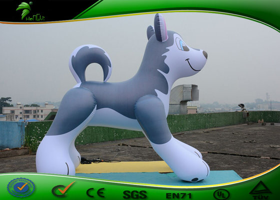 Digital Printing Inflatable Animal Dog Toys , Durable Inflatable Toys For Kids