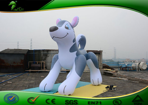 Digital Printing Inflatable Animal Dog Toys , Durable Inflatable Toys For Kids
