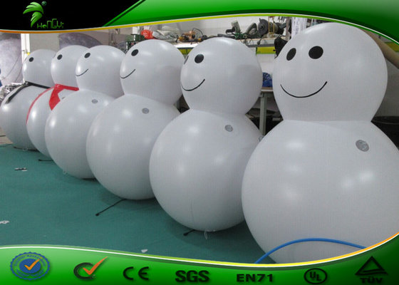 1M High Inflatable Holiday Decorations Christams Outdoor PVC Snowman Decoration Light