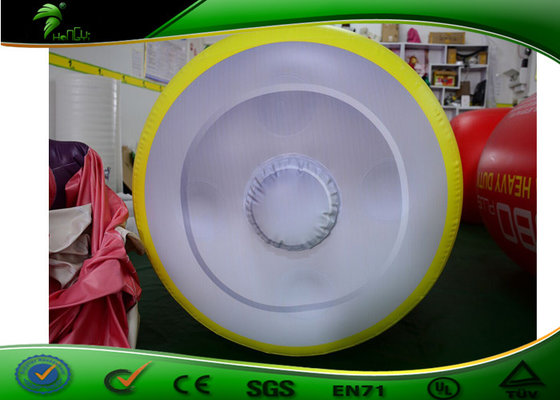 Custom 1.5M Tall Inflatable Shapes , Red Battery PVC Model For Advertising