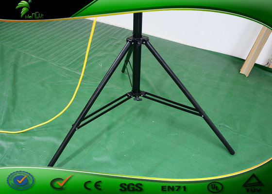Tripod Stand 4.5M Inflatable Advertising Balloons With LED Light Fire Resistance