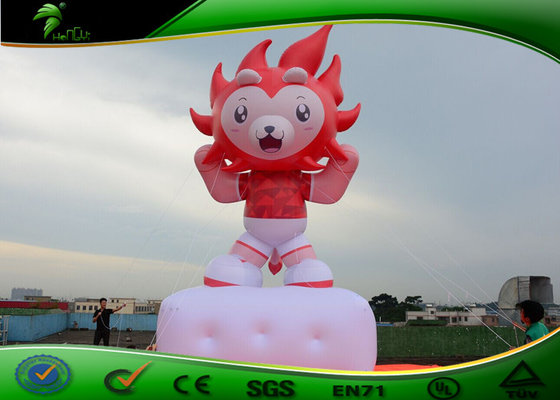 PVC Air Sealed Lion Shaped Inflatable Advertising Balloons For Promotional