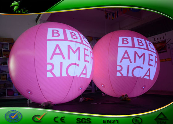 Giant Inflatable LED Air Balloon / Commercial Model Helium Advertising Balloons