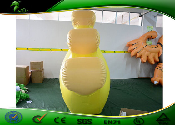 Decoration Inflatable Advertising  Balloons Golden Crown Model For Advertising