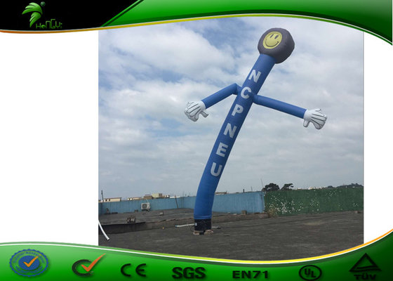 Customized 6M Tall Inflatable Air Dancers / Sky Dancer Double - Triple Stitch