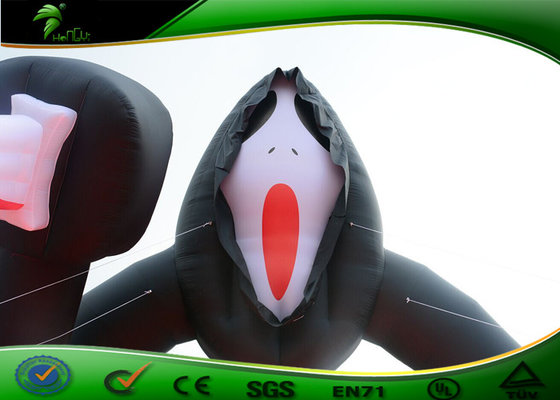 Fashion Inflatable Arch / Black Halloween Arch 5m Width For Holiday Decorations