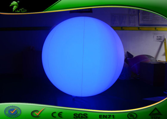 2M Inflatable LED Balloon / Inflatable Colorful Balloon With LED Lighting For Decoration
