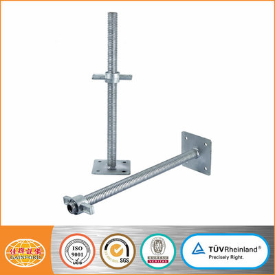 Galvanized and painted 4 Way U Head Screw Jack/shoring screw jack for scaffolding