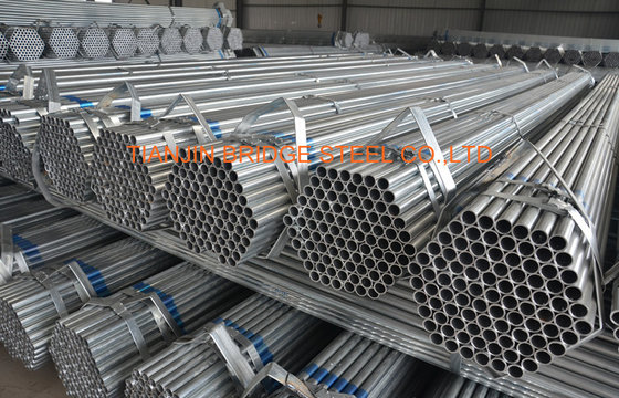 Q195 - Q215 Welded Pre Galvanized Steel Pipe For Construction BS EN 10297