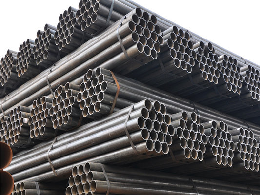 20# 40# 45# ERW  Carbon Welded Steel Pipe / ERW Carbon Steel Welded Tube For Container