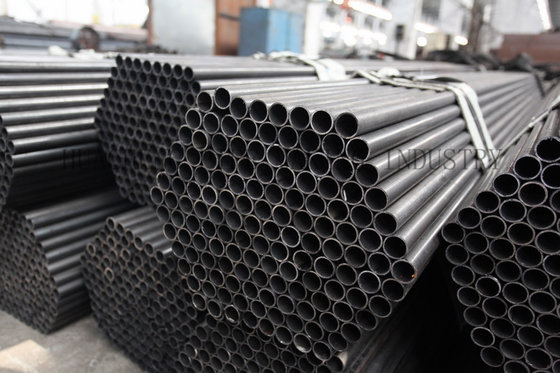 Round STBL380 JIS G3460 STBL690 Seamless Seamless / Normalized Steel Pipe for Chemical Use