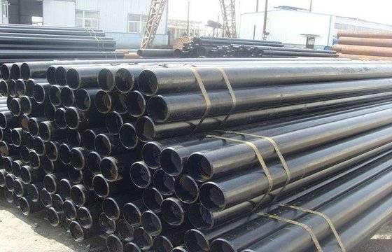 SCH40 Carbon Steel Round Hot Rolled Seamless Pipe ASTM A53 GR.B , CE SONCAP