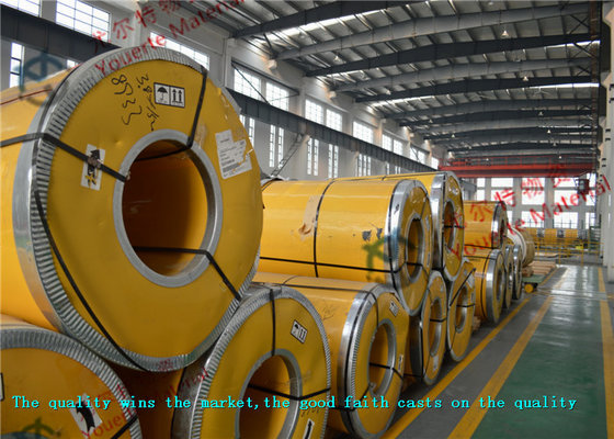 2B BA No.1 No.3 No.4 No.8 Finish Stainless Steel Coils for Construction , 2000mm 1250mm 1800mm