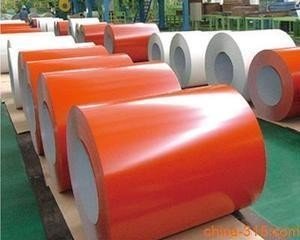 AISI ASTM BS DIN GB JIS は電流を通された鋼鉄コイル 1219mm の幅 0.43mm の厚さを Prepainted