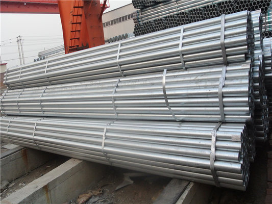 Q195  Q235B Q345 Pre Galvanized Steel Pipe / Electricity Welding Carbon Steel Tube