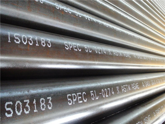 ASTM A53/API 5L PSL1/HR ERW 排水のガス、スラリーおよび液体のための鋼管/鋼管 ERW