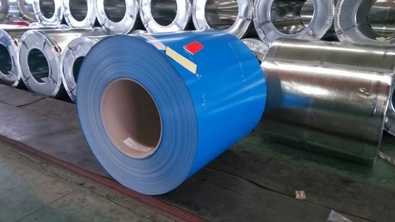 Hot dipped galvanized PPGI / PPGL steel coil , galvalume steel plate DIN , GB , JIS Standard