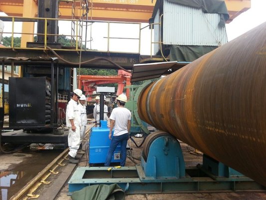 300°F への構造スチールの管のための 80Kw 予熱高周波焼入れ機械