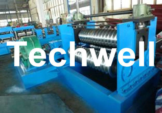 2.0 - 4.0mm Thickness Corrugated Steel Sheet Roll Forming Machine For Silo Wall Panel