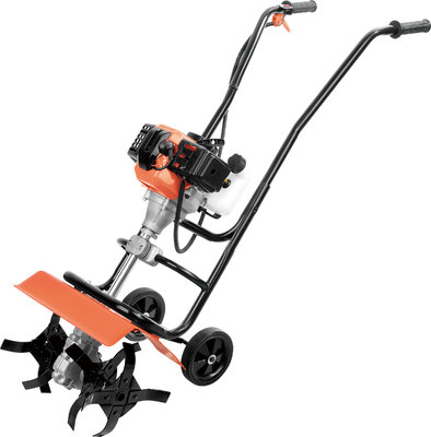 1e Gaslio Mini Garden Tiller Large Oil Tank , Mini Tiller Cultivator 1600w Rated Power