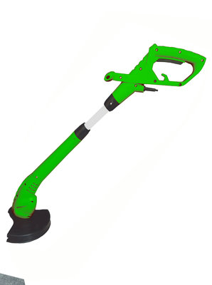 Multiple Speeds Electric Brush Cutter Green Color 350w Input Power Twin Line Bump Feed Spool