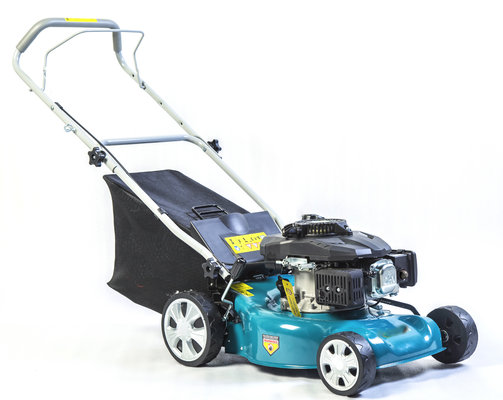 High Rigidity Petrol Lawn Mower Front 6" Rear 8" 6 Positions Cutting Height