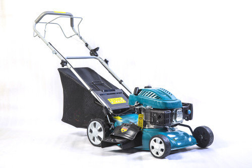 173cc 18 Inch Petrol Driven Lawn Mowers Regular Size Central Height Adjustment