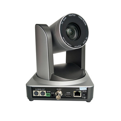 Hot selling professional audio interface 5x Zoom remote control ip sdi ptz video camera silver color